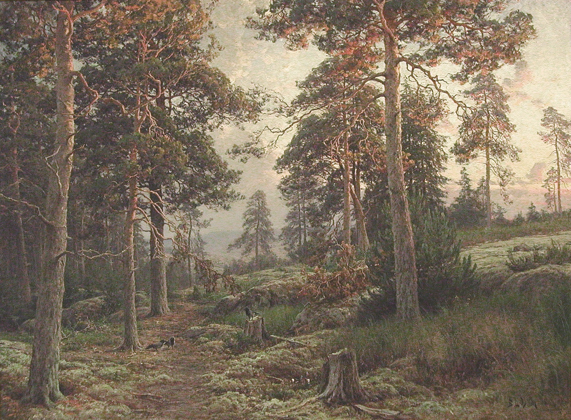 Näyttely: Berndt Lindholm (1841–1914) – Polkuja maisemaan